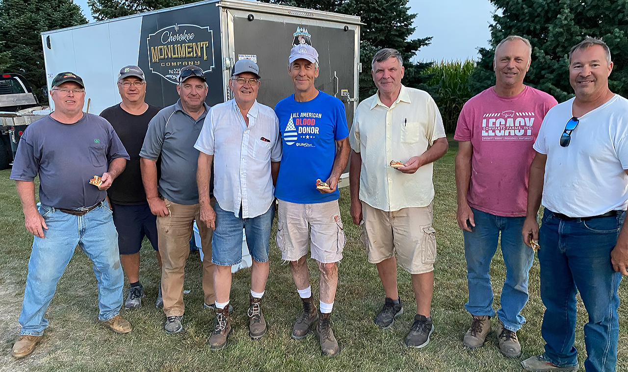 Knight of Columbus Help Maintain Holy Name Cemetery