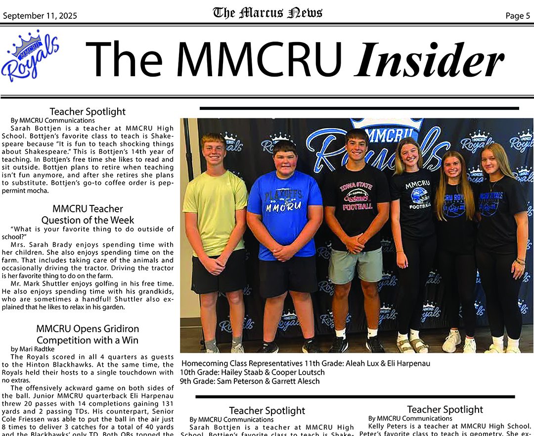 The MMCRU Insider